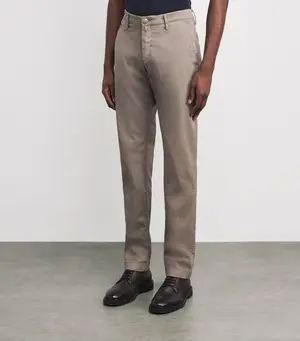Jacob Cohen Bobby Slim Trousers - Grey
