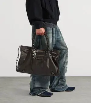 Balenciaga Melrose B Keychain - Neutral