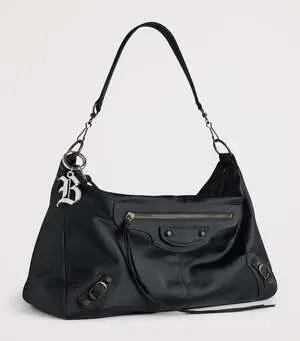 Balenciaga Melrose B Keychain - Neutral