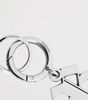 Balenciaga Melrose B Keychain - Neutral
