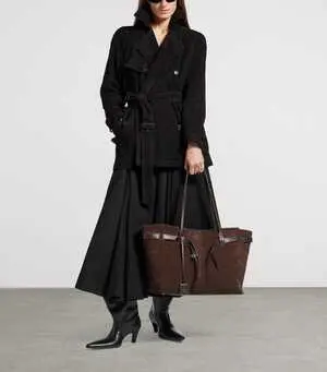 Balenciaga Bel Air Tote Bag - Brown