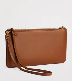 Balenciaga Calfskin Rodeo Pouch - Brown