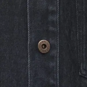 Loewe Anagram-patch Denim Overshirt - Black