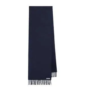 Balenciaga Cashmere-wool Scarf - Blue