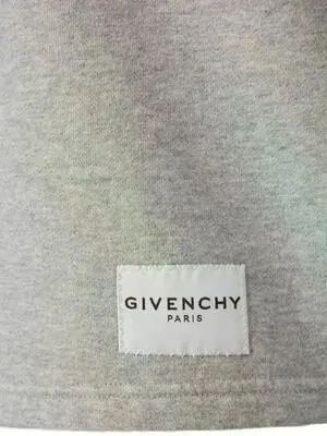 Givenchy Logo-patch T-shirt - Grey