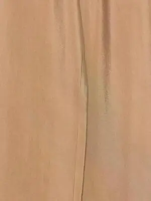 ALYSI Elasticated Palazzo Pants - Brown