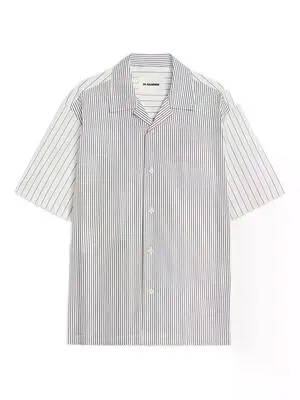 JIL SANDER Striped Short-sleeve Shirt