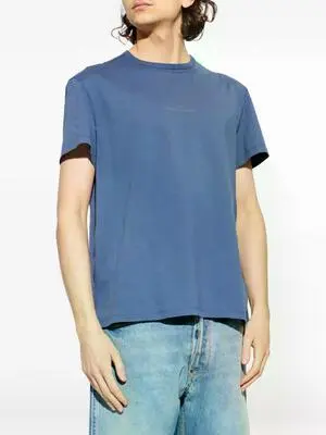 MAISON MARGIELA Embroidery T-shirt - Blue