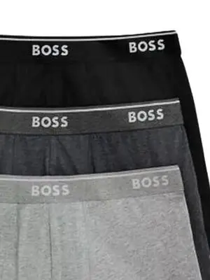 Hugo Logo-detail Boxers - Black