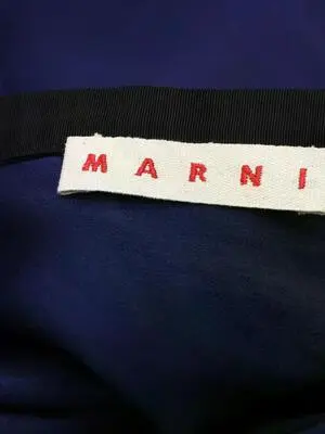 Marni High-neck Asymmetric Dress
