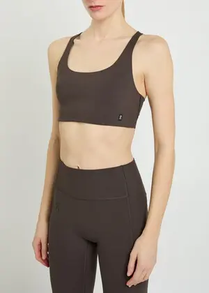 On Studio Stretch-jersey Bra Top