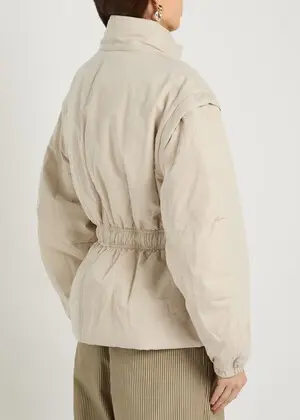 Isabel Marant Étoile Dastyni Detachable-sleeve Padded Coat