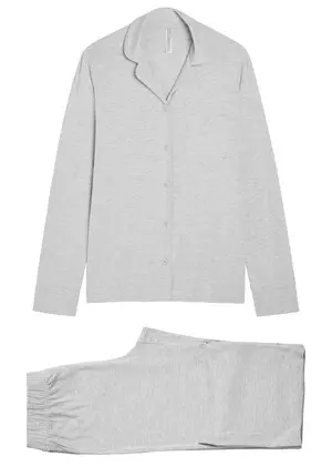 SKIMS Jersey Pyjama Set - Grey