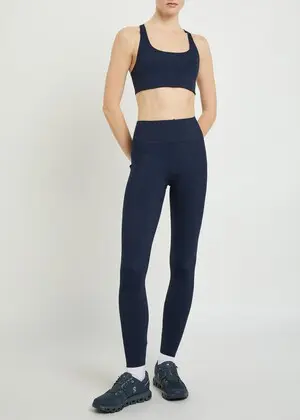 On Studio Stretch-jersey Cropped Leggings