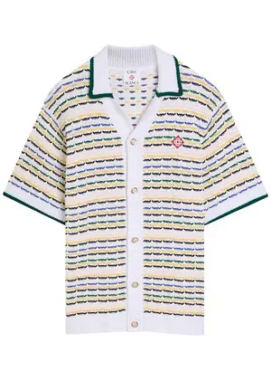 Casablanca Embroidered Shirts For Men