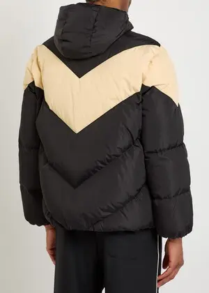 Valentino Garavani Padded Colour-blocked Shell Jacket