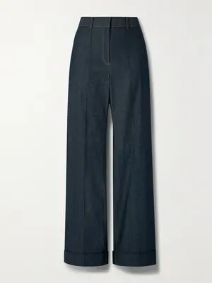 Adam Lippes High-rise Wide-leg Jeans