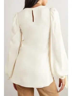 Chloé Silk Crepe De Chine Blouse