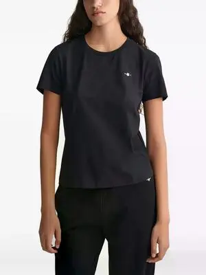 Gant Short-sleeved T-shirt - Black