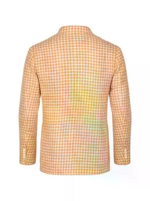 SARTORIO NAPOLI Gingham-check Sport Jacket