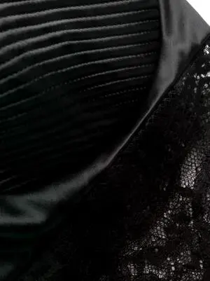 Versace Greca-detail Lace Bralette