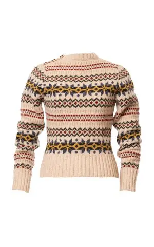 Lena Hoschek Aspen Wool-blend Sweater