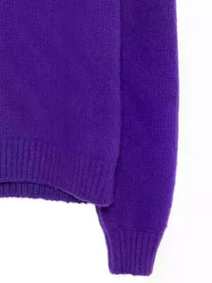 TOM FORD Cashmere Crew-neck Sweater - Purple