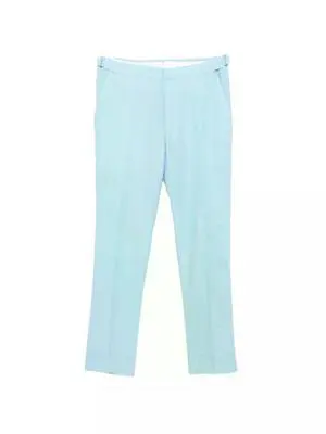 TOM FORD Sequinned Bouclé Trousers - Blue