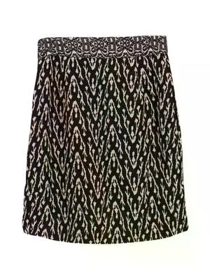 Ba&sh Printed Wrap Skirt