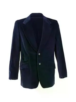 Gucci Velvet Single-breasted Blazer