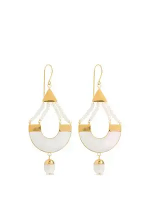 FREYA ROSE Warrioress Sunrise Earrings - Gold