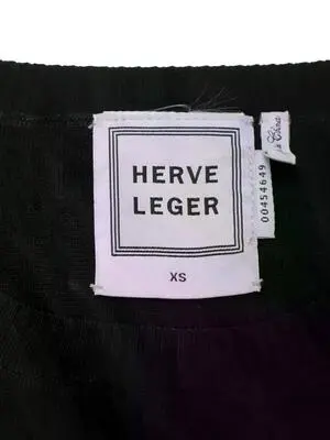 Herve Leger Cutout-details Sweater - Black