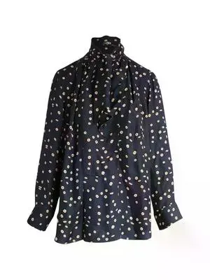 ISABEL MARANT VINTAGE Polka-dot Silk Blouse