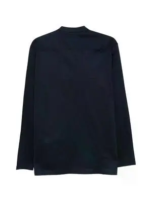 TOKYO JAMES Button-up T-shirt - Blue