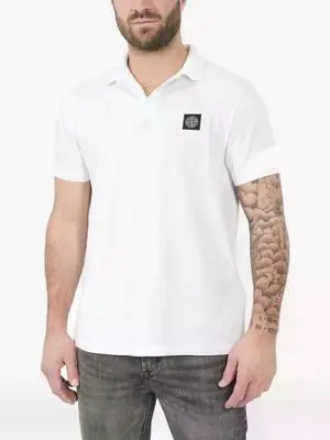 Stone Island Logo Patch Polo Shirt