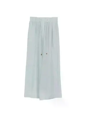 ALYSI Drawstring Straight Trousers