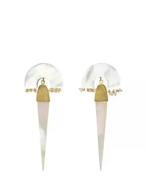 FREYA ROSE Myla Drop-design Earrings - Gold
