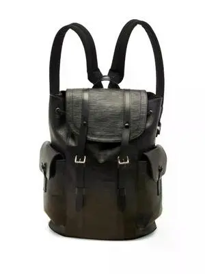 LOUIS VUITTON Christopher Pm Epi Leather Backpack - Black