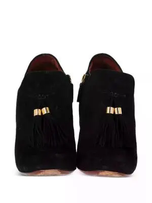 Gucci Mischa Tassel Detail Ankle Boots