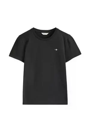 Gant Short-sleeved T-shirt - Black