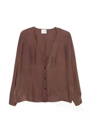 ALYSI V-neck Button Jacket