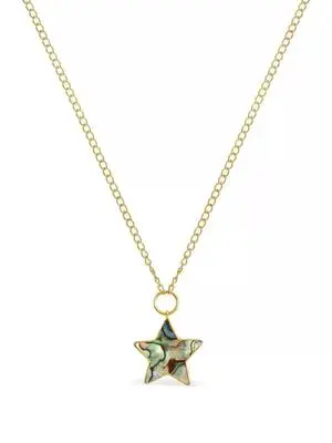 FREYA ROSE Paua Star Necklace - Gold