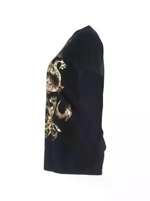 Balmain Dragon-printed Cotton T-shirt