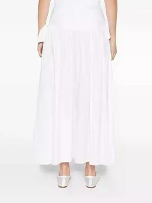Sandro Tie-detail A-line Maxi Skirt