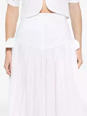 Sandro Tie-detail A-line Maxi Skirt