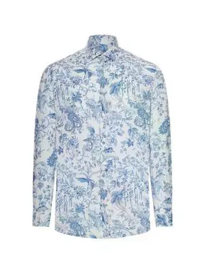 Etro Floral-print Shirt - White