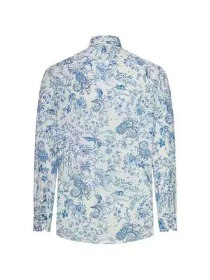 Etro Floral-print Shirt - White