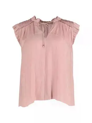 Ulla Johnson Plisse-detail Blouse