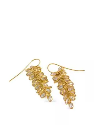 FREYA ROSE 18k Yellow Drop Earrings