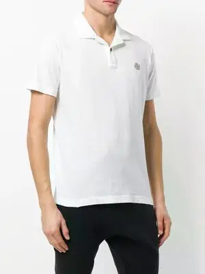 Stone Island Logo Patch Polo Shirt